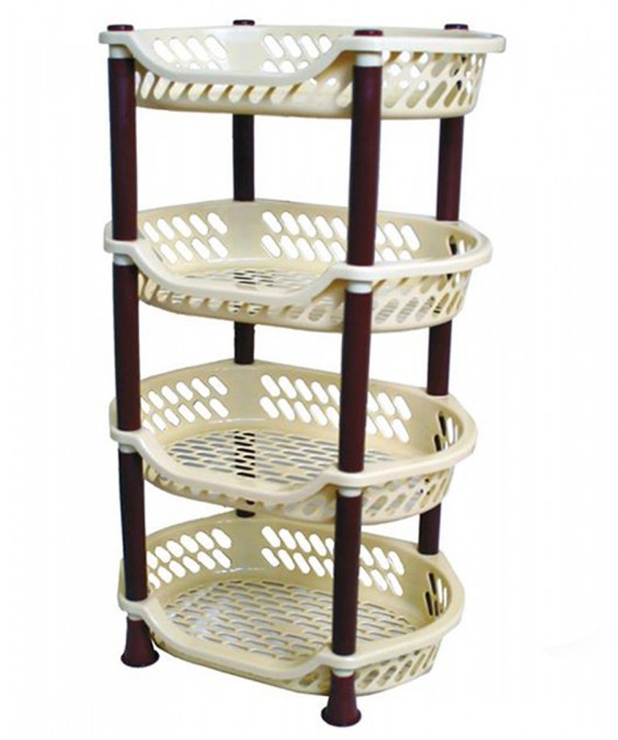 Vegetable rack 4 shelves luxury – Efe Plastics